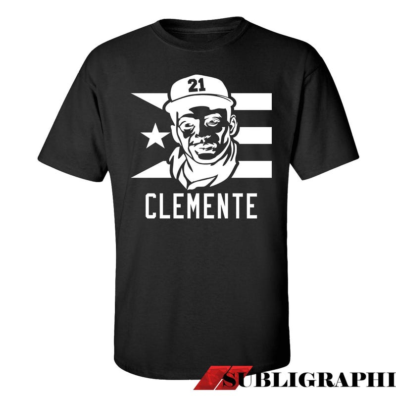 Roberto Clemente Svg - Etsy