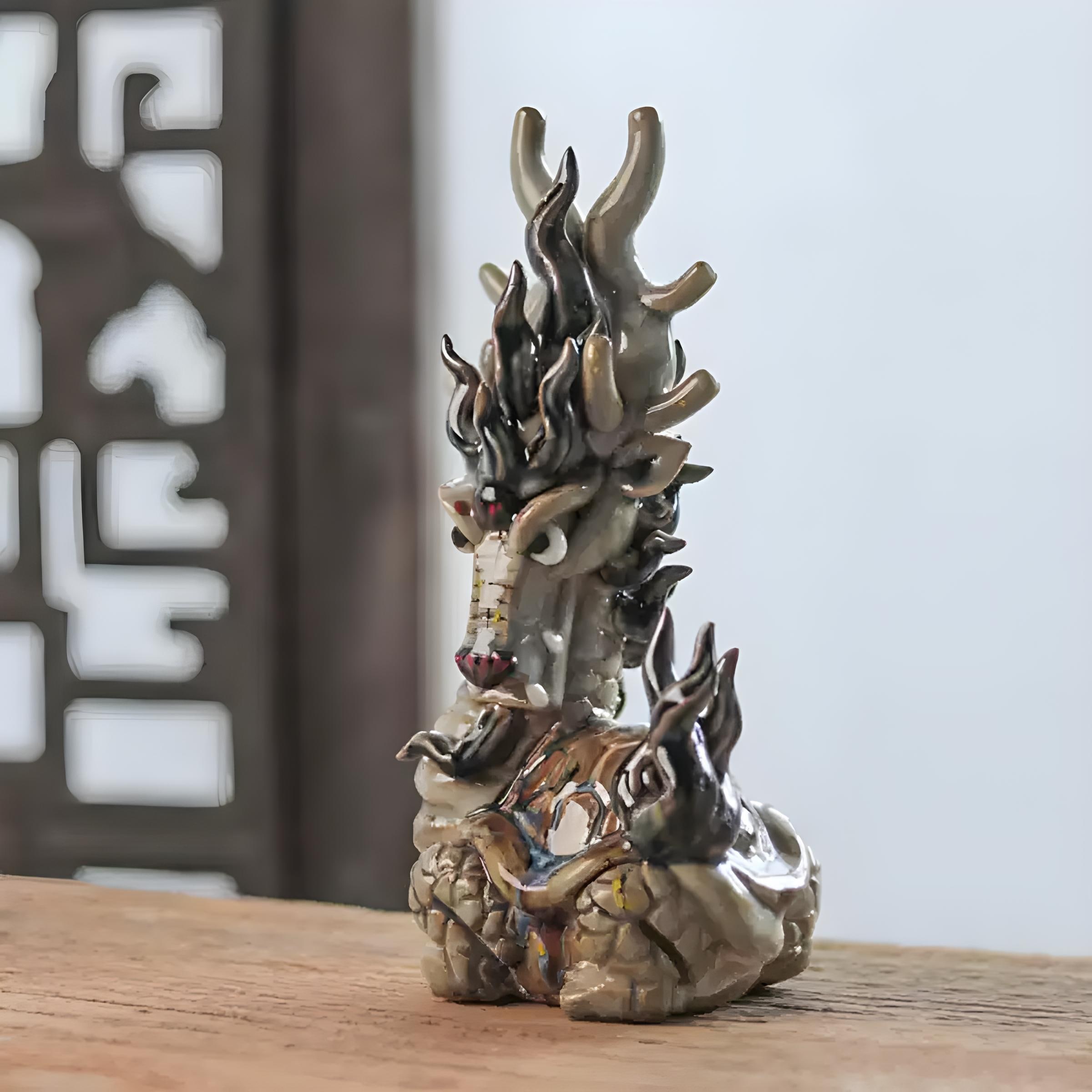 Ceramic Dragon Mythical Creature Sculpture Perfect Housewarming Gift - Etsy