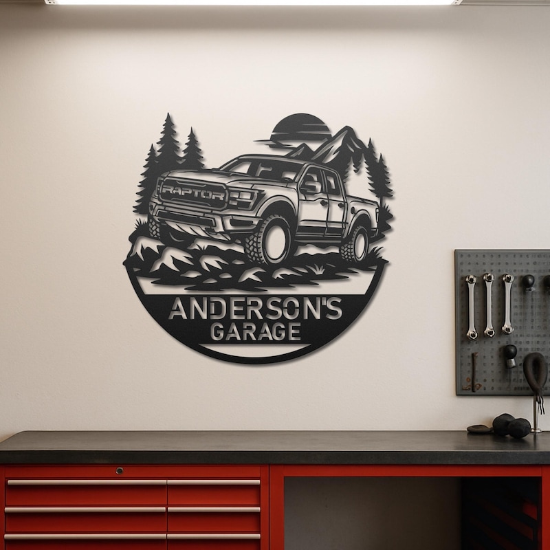 Ford Raptor Wall Metal Art - Etsy