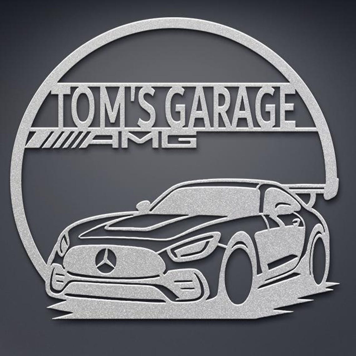 Custom Mercedes-amg GT Metal Sign – Personalized Supercar Wall Art ...