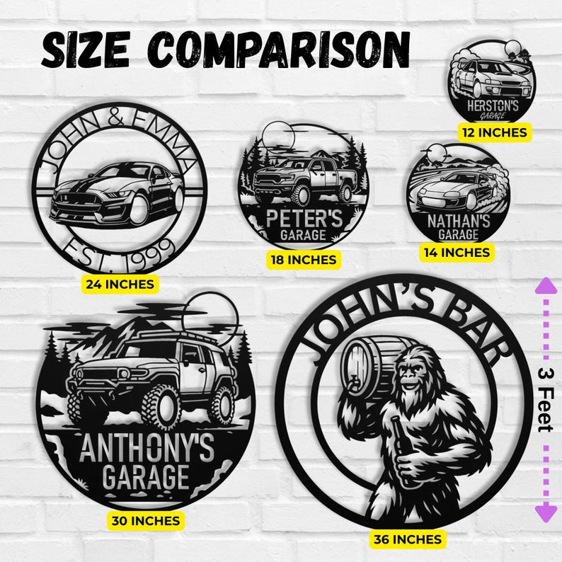 Custom Suzuki Jimny Metal Sign – Personalized 4x4 Garage Wall Art, Off ...
