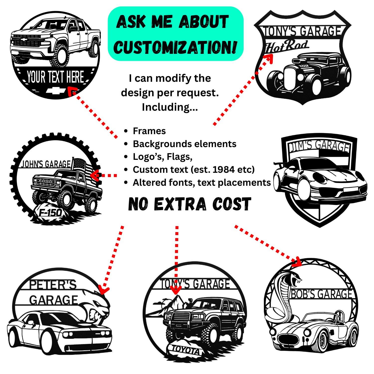 Custom Toyota 4runner Metal Sign – Personalized Toyota Wall Art, Garage ...