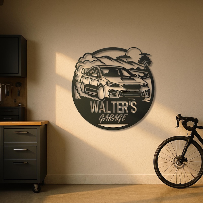 Sti Garage Sign - Etsy