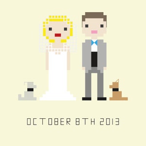 Pattern - Stitch Your Own Custom Family Portrait Pixel Cross Stitch ...