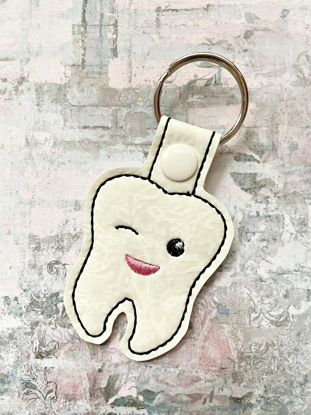Tooth Key Chain, Dentist Key Fob, Dental Hygienist - Etsy