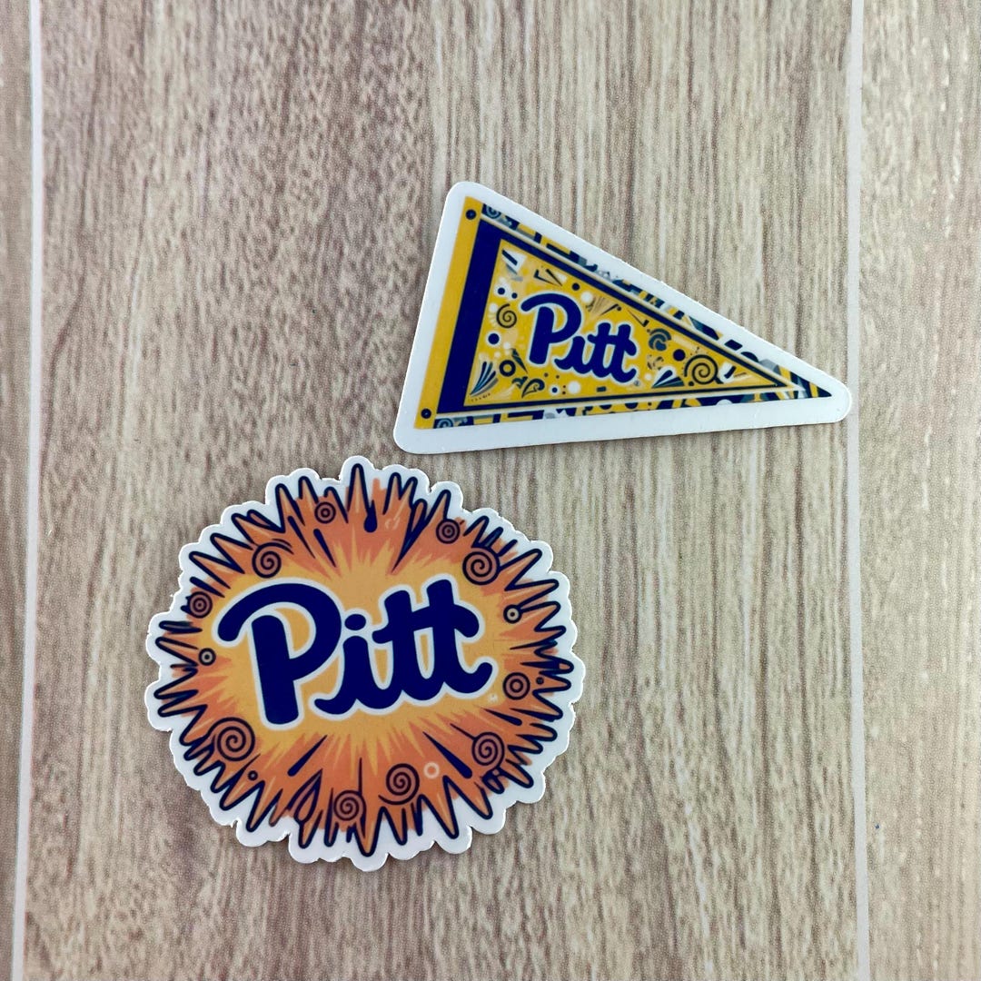 Pitt University Stickers | Panthers Stickers | Pittsburgh Stickers ...