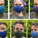 Ren Faire Mask,your Choice Solid Colors, Renaissance Faire Costume Men ...
