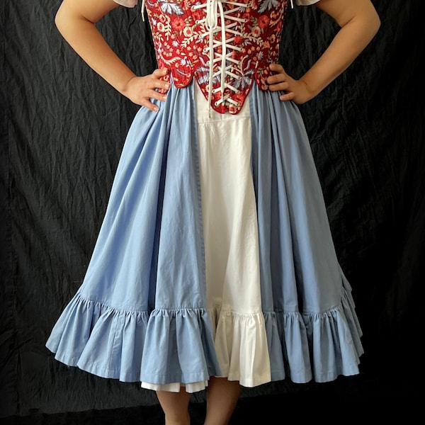 Short Renaissance Faire Skirt - Etsy