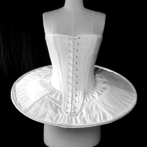 Drum Wheel French Farthingale Tudor Elizabethan Shakespearean Skirt ...