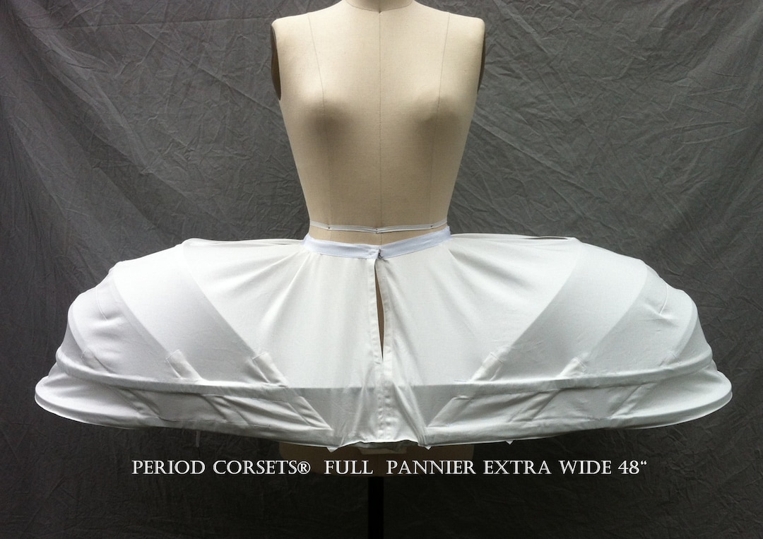 Full Pannier 18th Century Skirt Support Extra Wide 48" Across ...