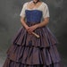 Civil War Ensemble Full Silhouette Set- C.1860 Corset With Front ...