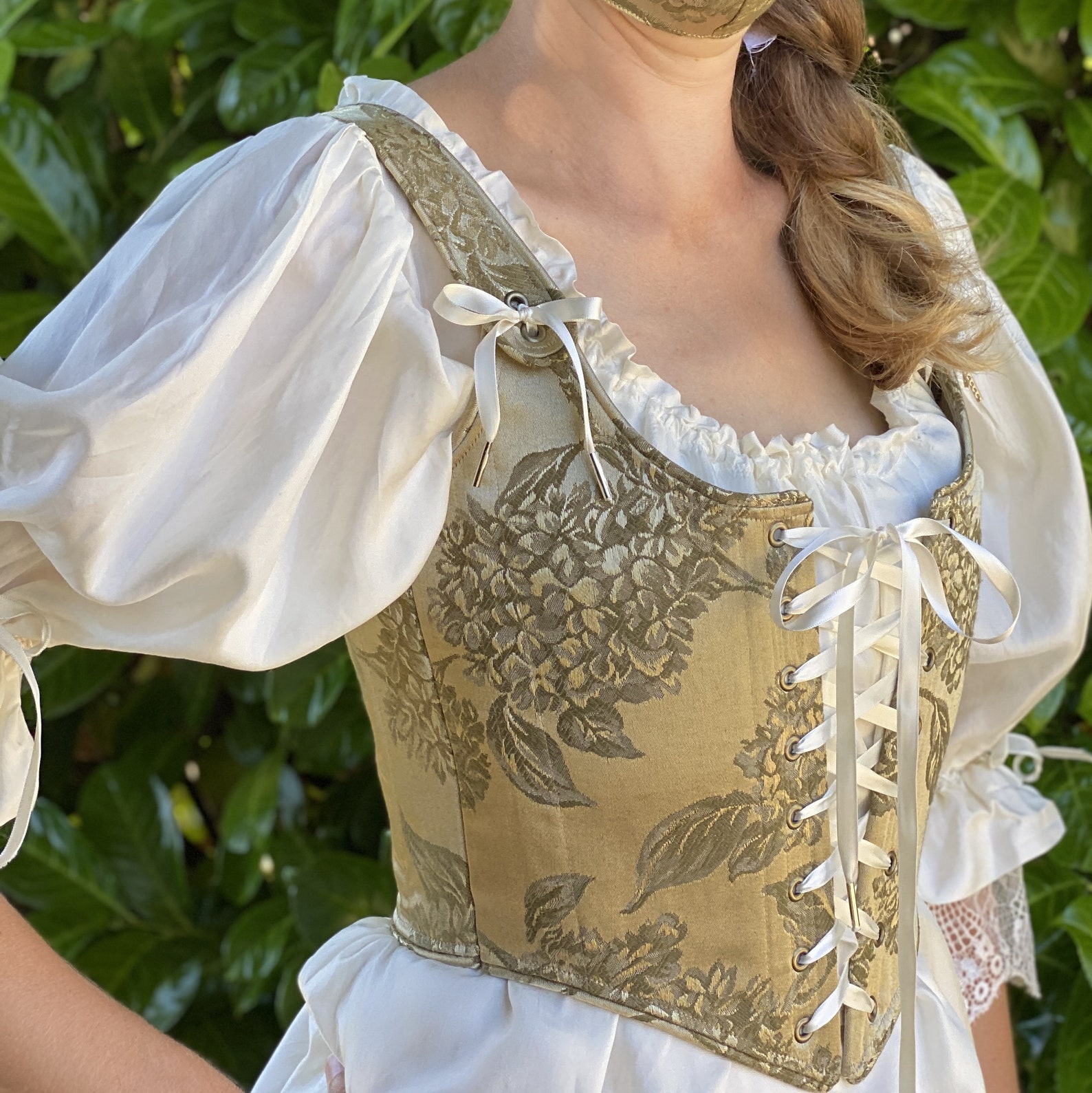 Elegant Renaissance Festival Corset Your Choice of Fabric - Etsy