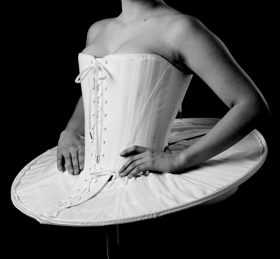 Drum Wheel French Farthingale Tudor Elizabethan Shakespearean Skirt ...