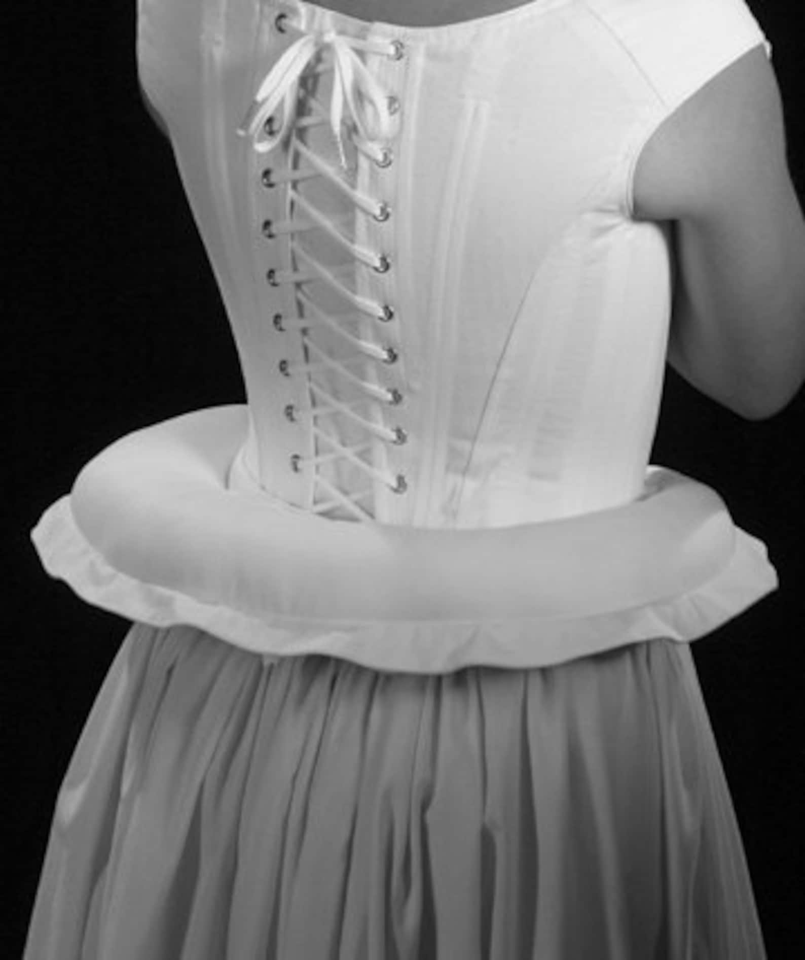 17th C. Bum Roll, Historic Underwear Skirt Support, Cavalier Moliere ...