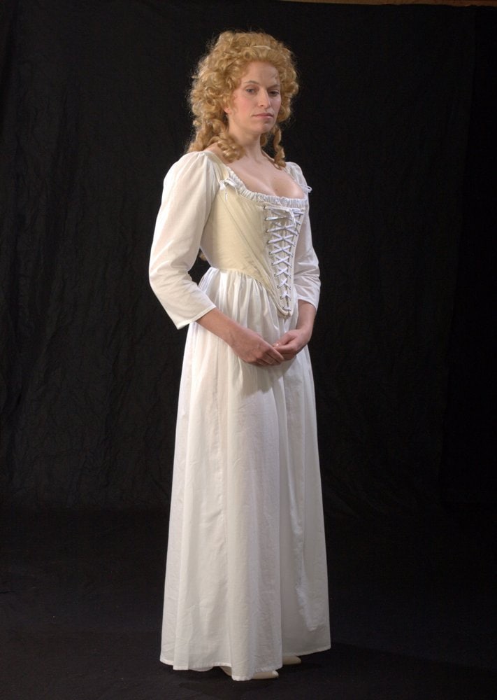 Chemise And Stays 1800s