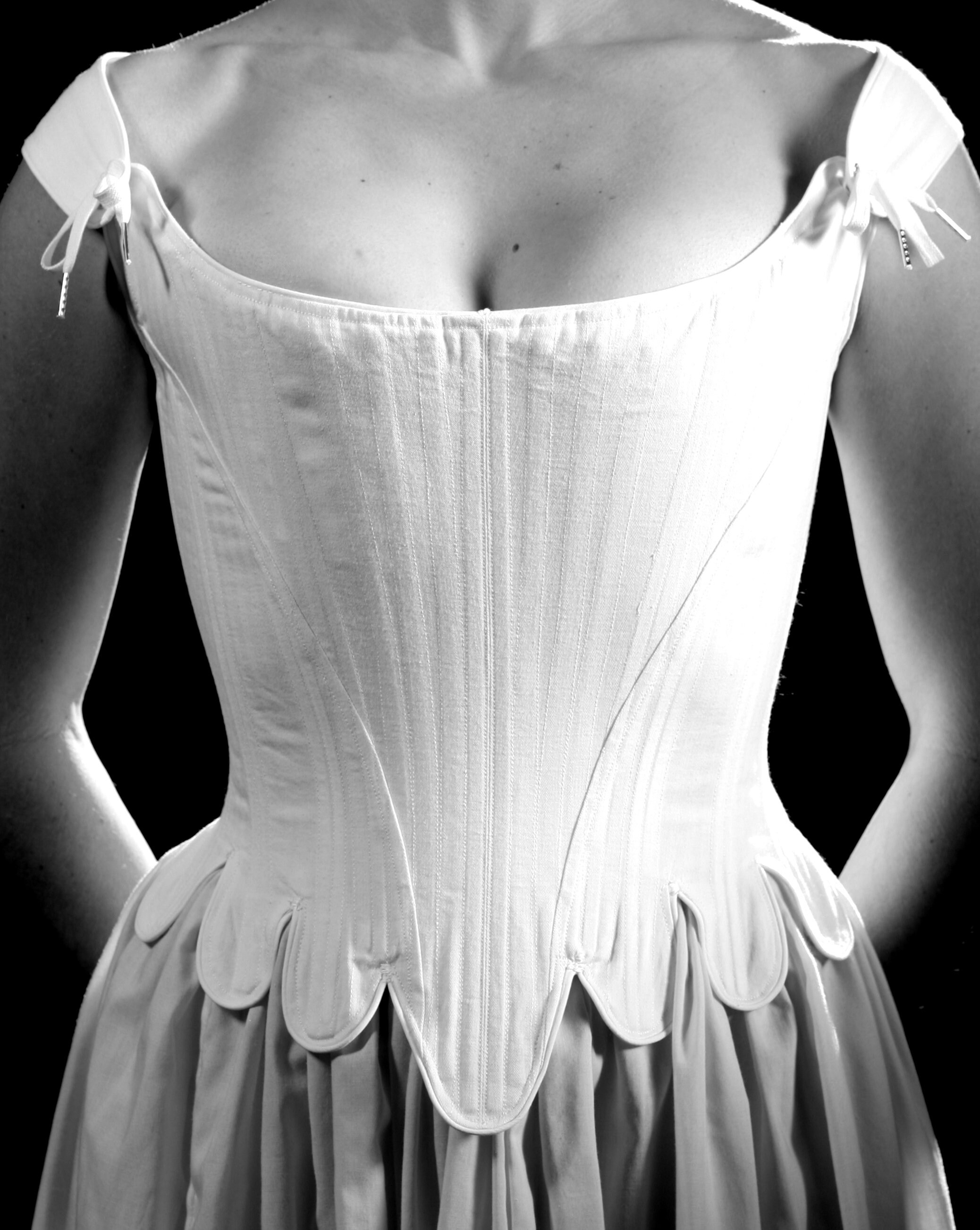 Cavalier Moliere Corset C. 1660 Kristina, Historical Undergarment ...