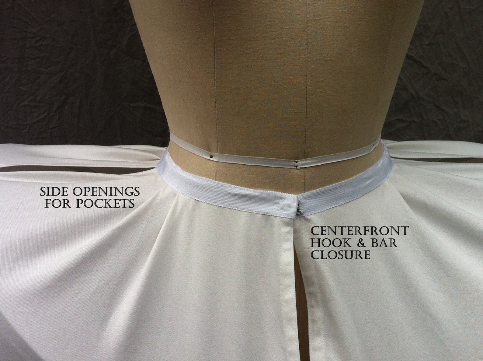 Full Pannier 18th Century Skirt Support Extra Wide 48 - Etsy Canada