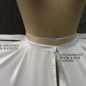 Full Pannier 18th Century Skirt Support Extra Wide 48" Across ...