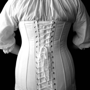 Plus Size Titanic Underbust Corset, C. 1912 Edith, Edwardian, Longline ...