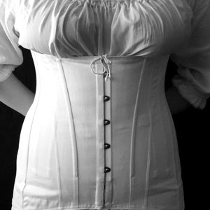 Plus Size Titanic Underbust Corset, C. 1912 Edith, Edwardian, Longline ...