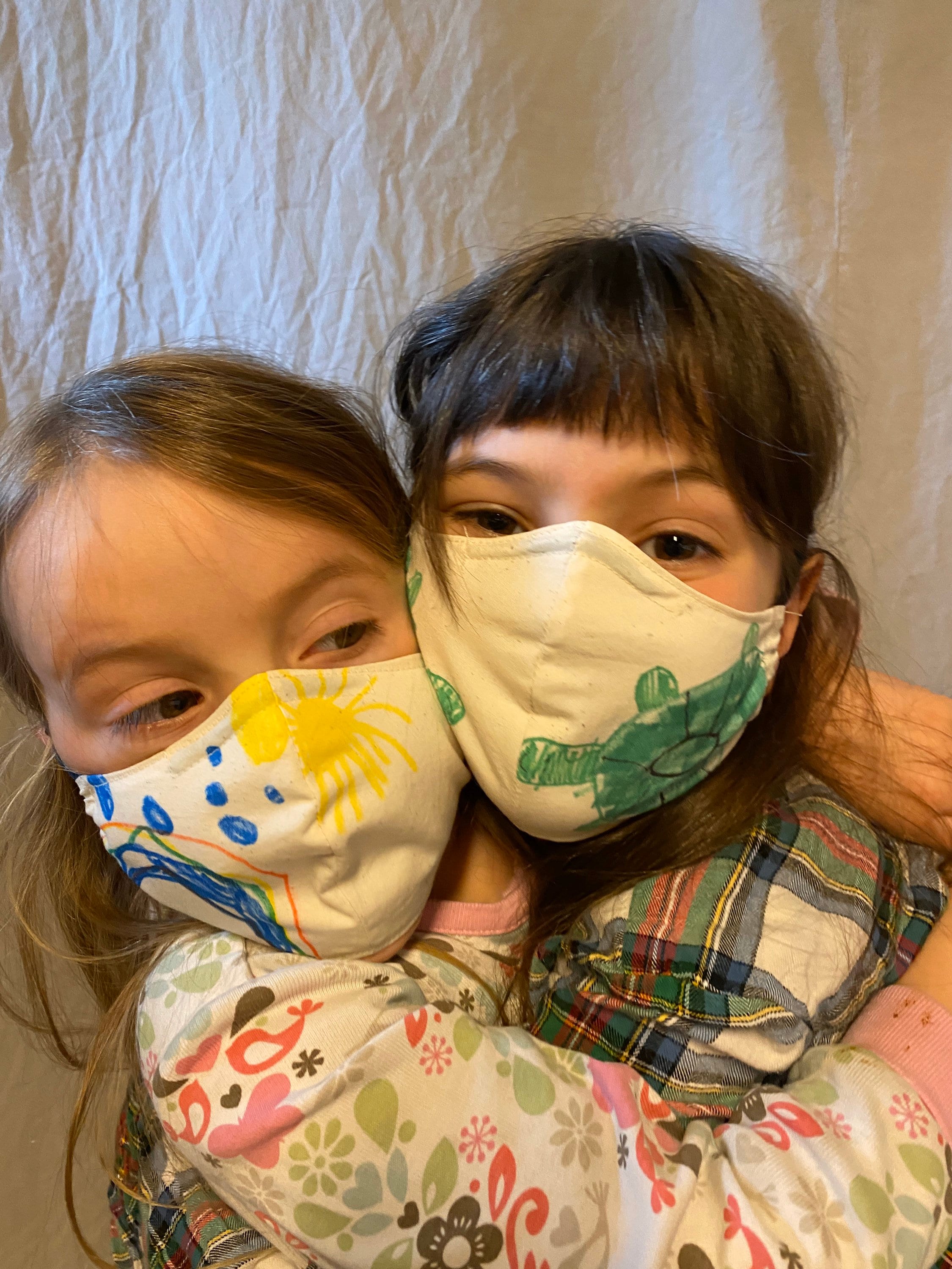 Kids Create Your Own Art on Masks DIY Kit 2 Layer 100% | Etsy