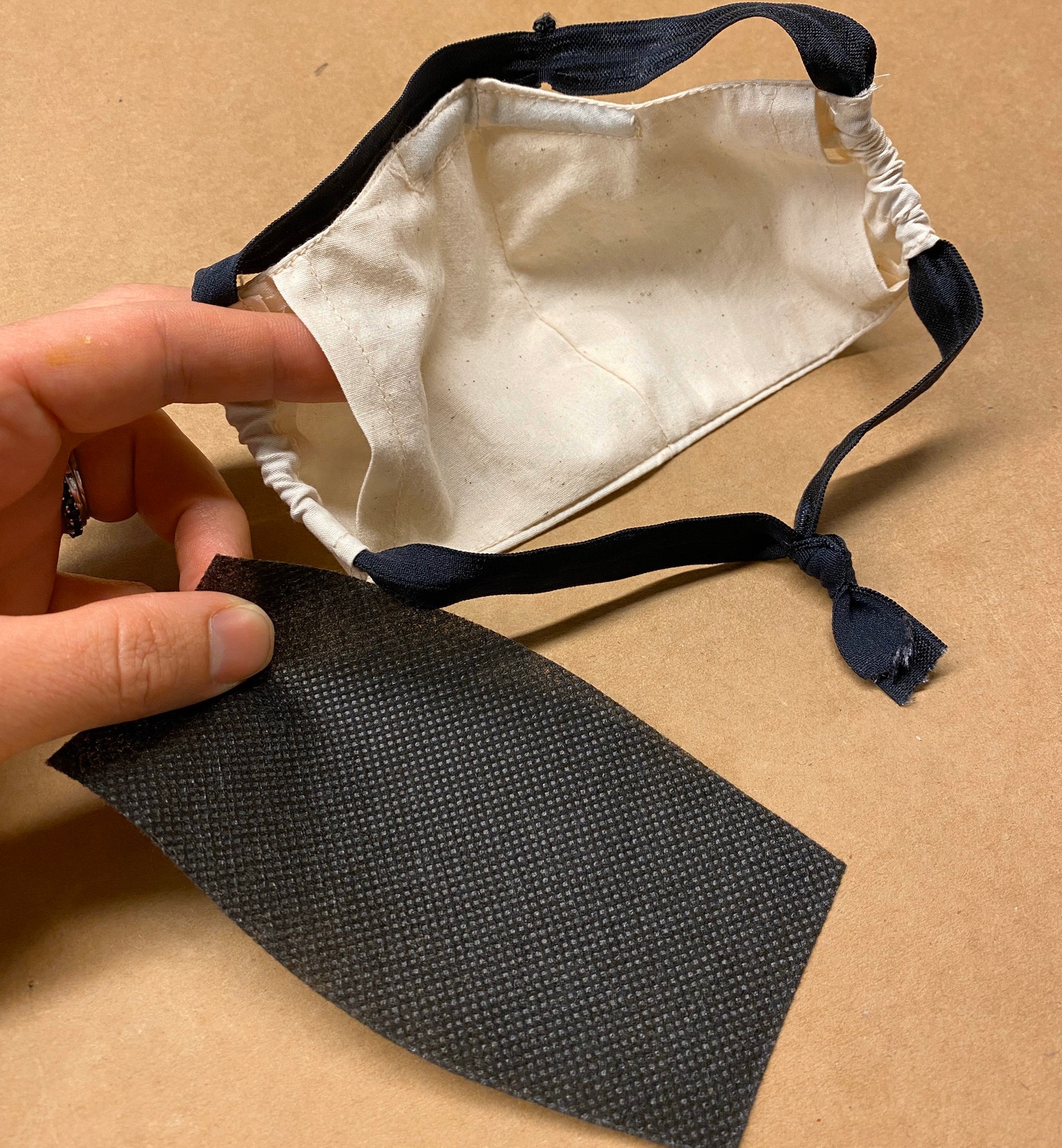 Protective Masks for Adults 2 Sizes 2 Layer White 100% | Etsy