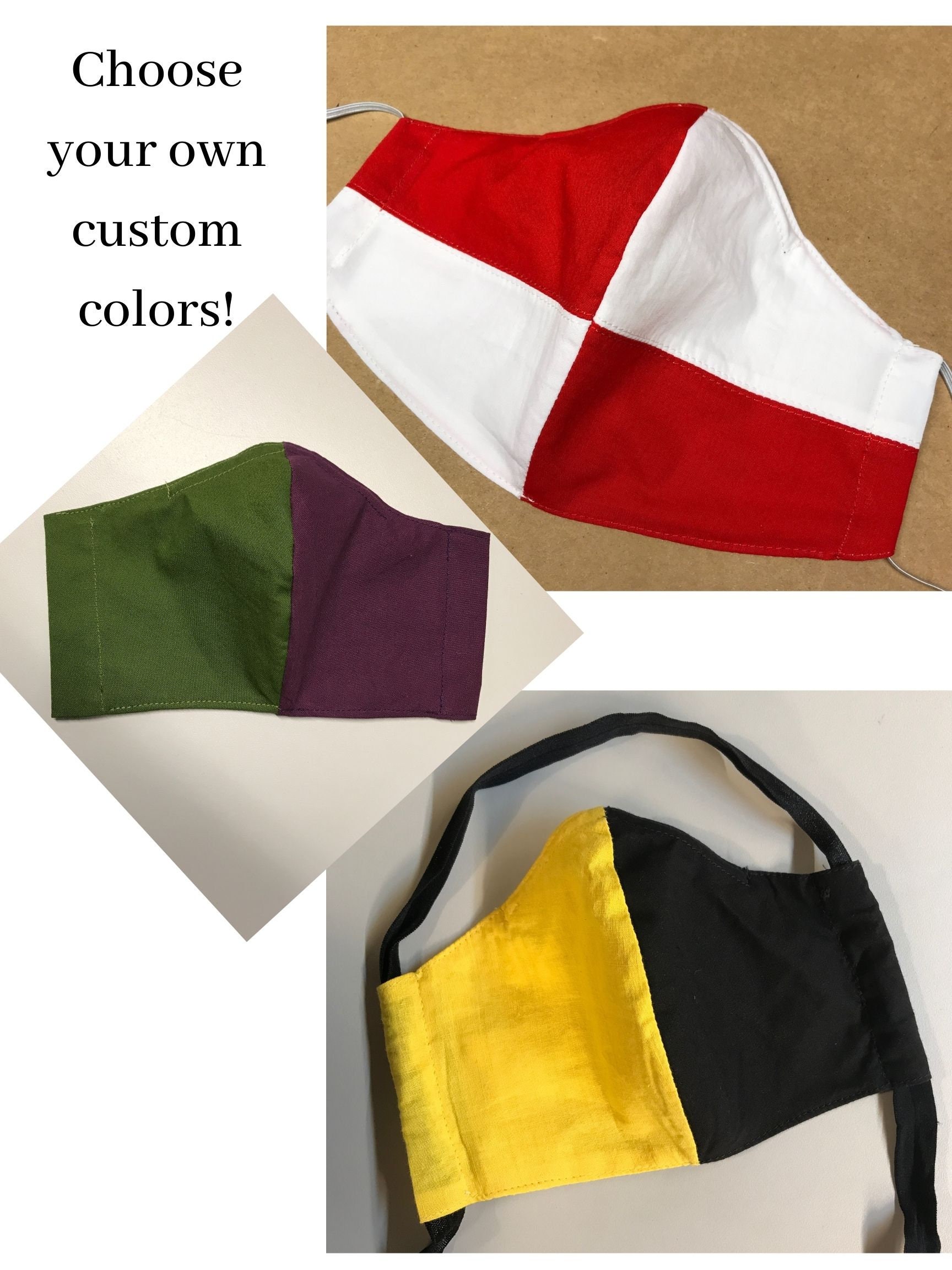 Ren Faire Mask Medieval Shield Your Choice 2-3 Custom Color | Etsy