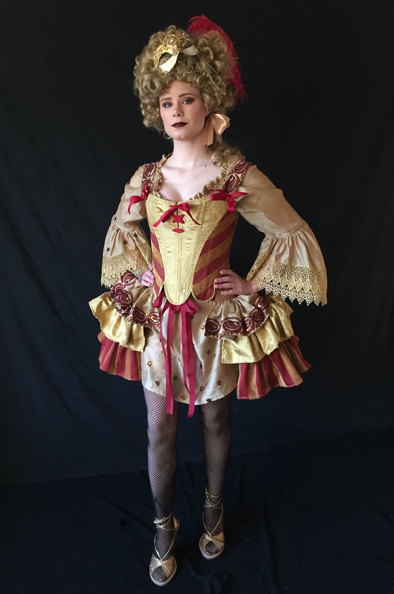 Rustle Ruffle Bustle Victorian Carnival Mardi Gras Costume | Etsy