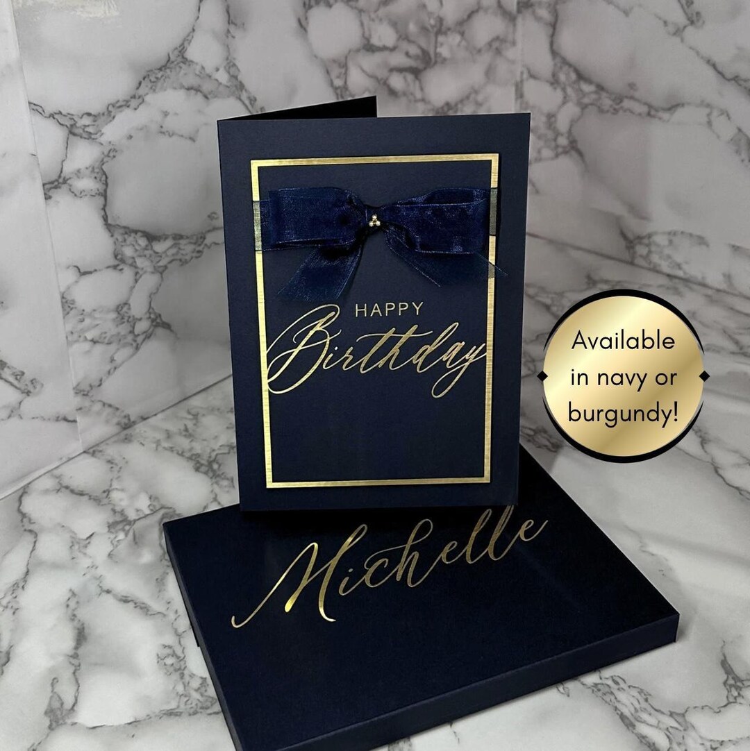 Luxury Birthday Card | Luxurious Cards | Birthday Card Luxury Handmade ...