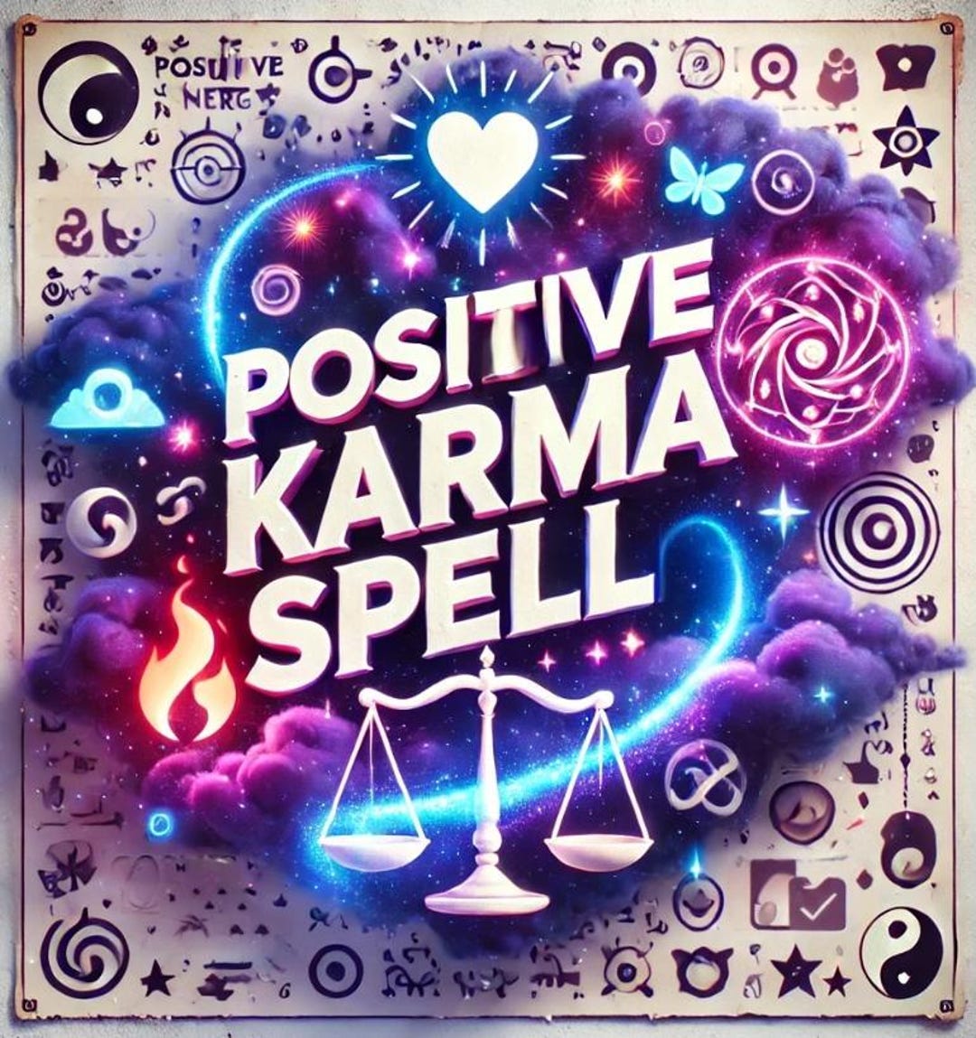 POSITIVE KARMA SPELL - Cash in on Your Karmic Blessings! (read the ...