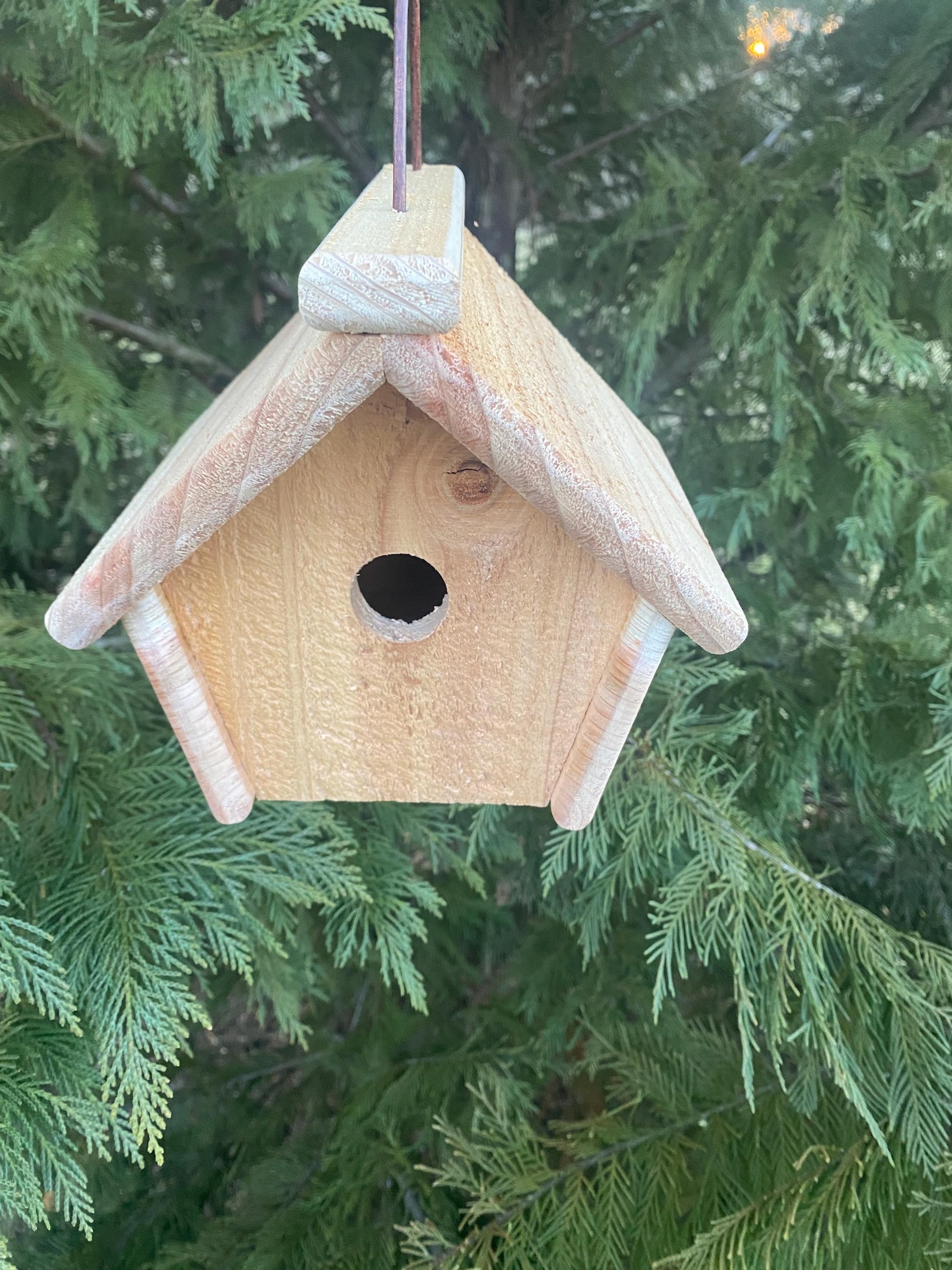 Wren House - Handmade Cedar Wren Birdhouse. - Etsy