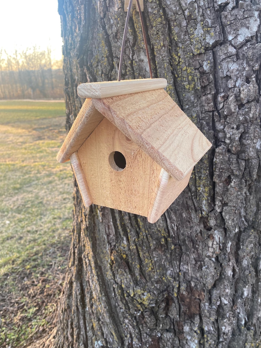 Wren House - Handmade Cedar Wren Birdhouse. - Etsy