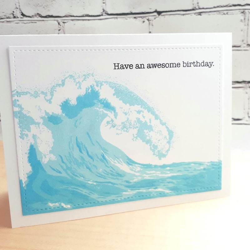 Ocean Birthday Card - Etsy