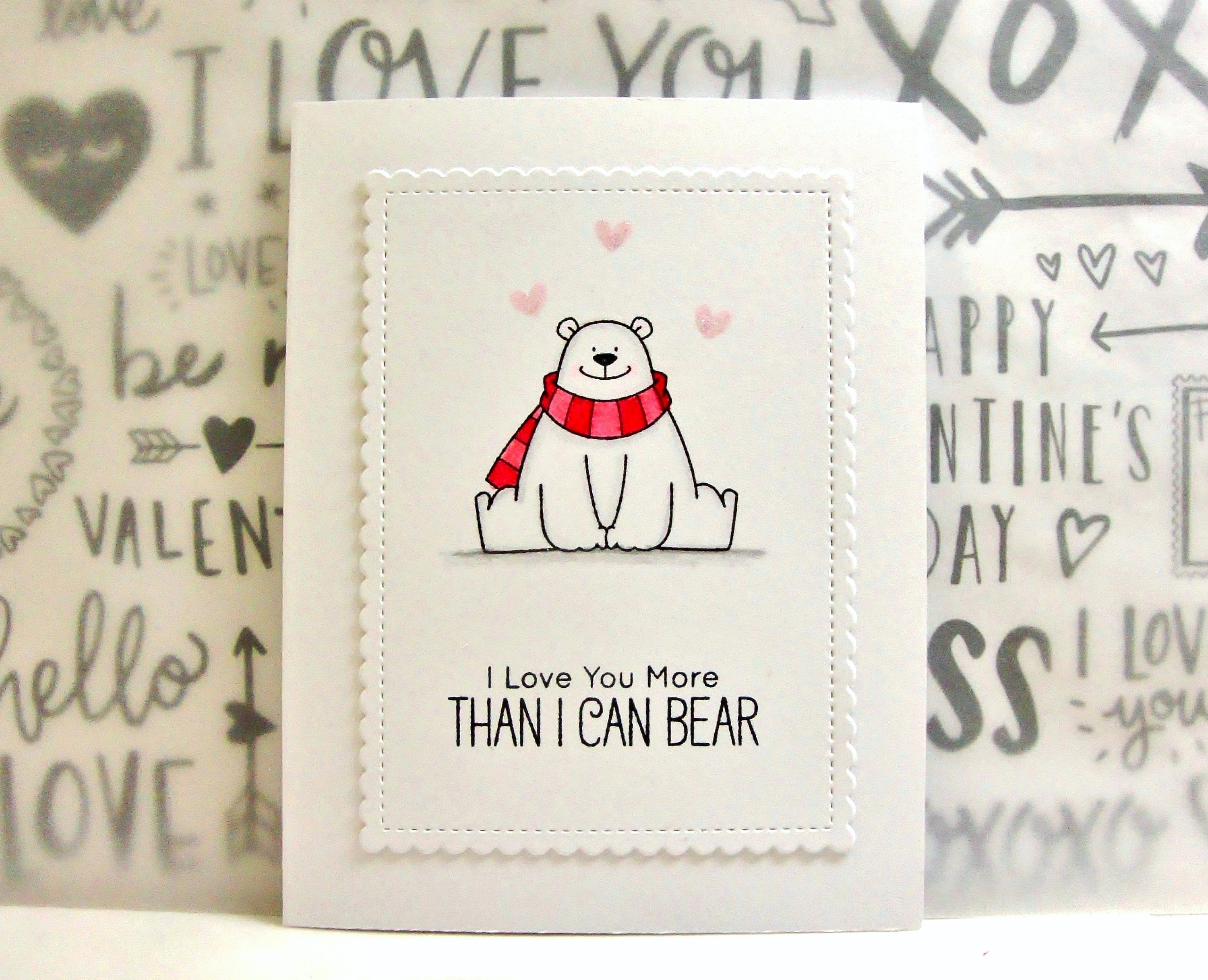 Polar Bear Card, Polar Bear Love Card, Polar Bear Anniversary Card ...