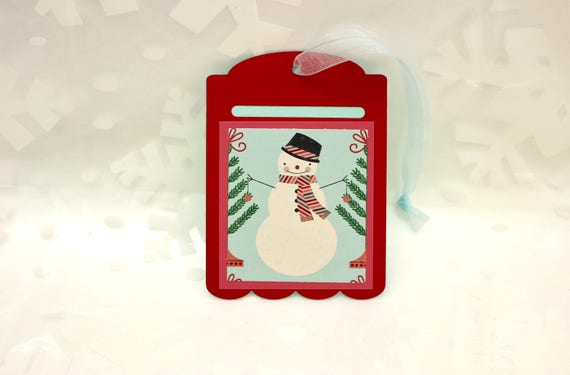 Gift Card Holder Hanging Gift Card Holder Snowman Gift Card | Etsy