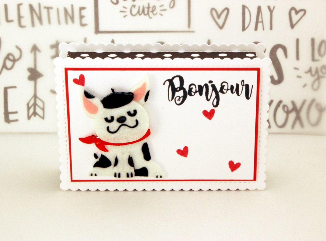 Valentine Gift Box, French Bulldog Gift Box, French Bulldog Valentine ...