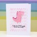 I Love You This Much, Dinosaur Love Card, Dinosaur Valentine Card, Pink ...