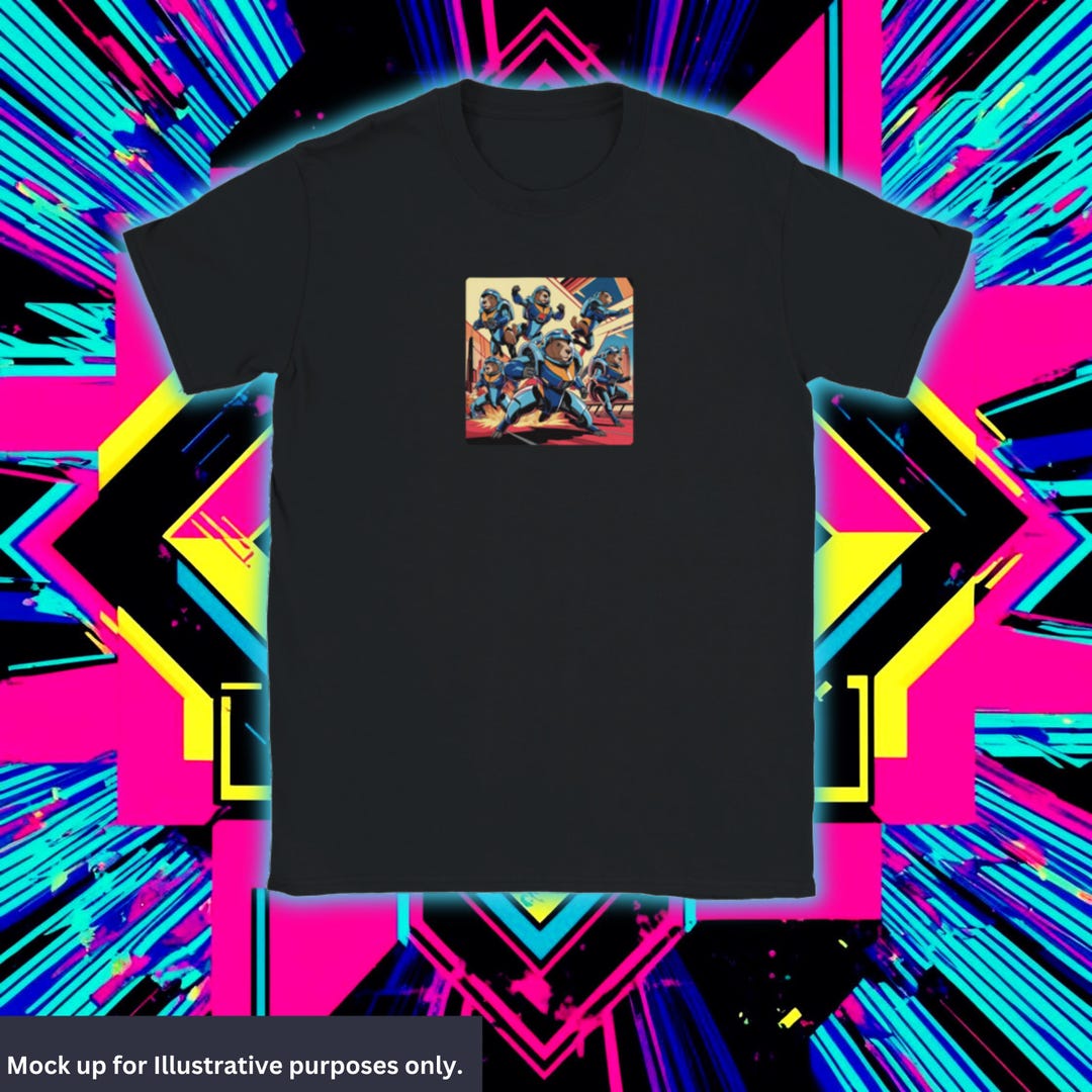 Capybara Mech Manga Mock up Shirt Version 4 Unisex - Etsy