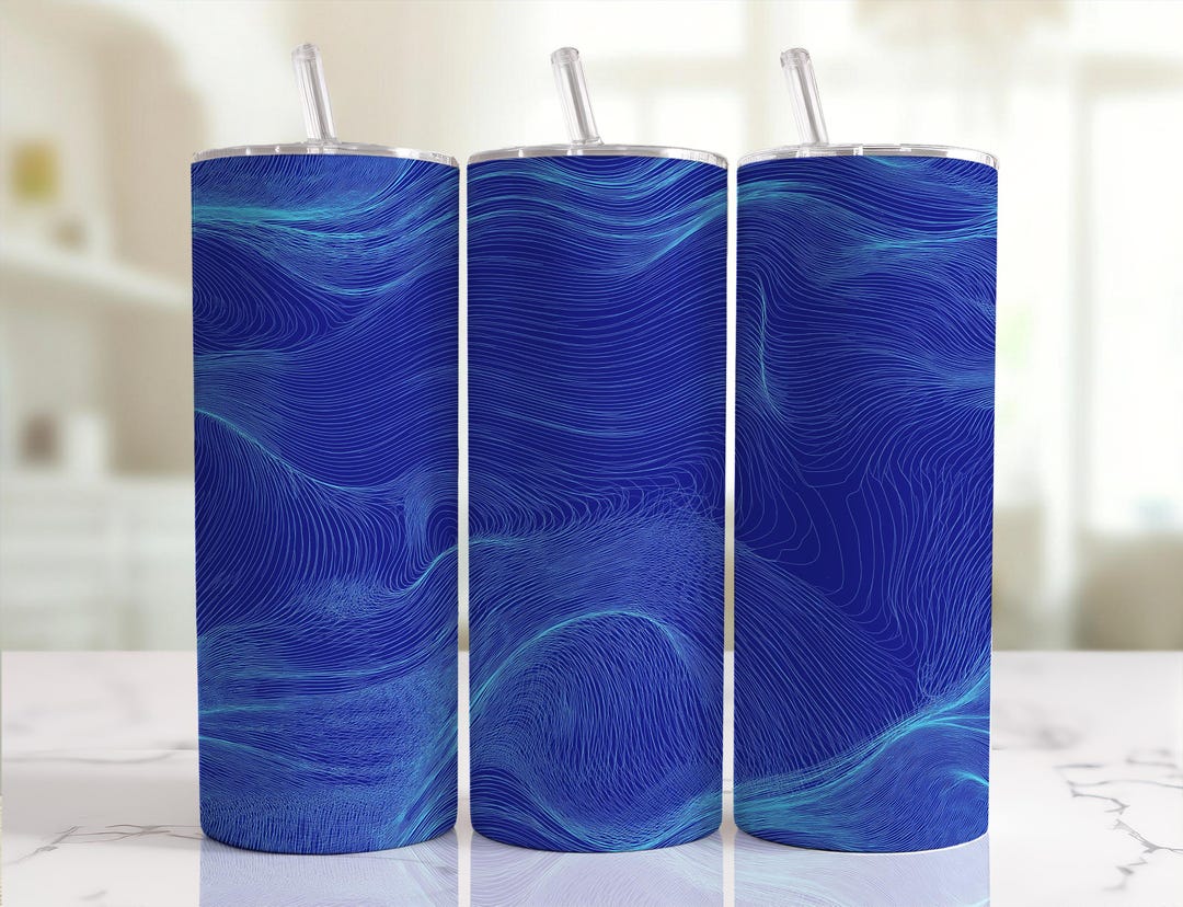 Sound Wave Tumbler Wrap Sound Wave PNG Design for a 20oz Skinny Tumbler ...