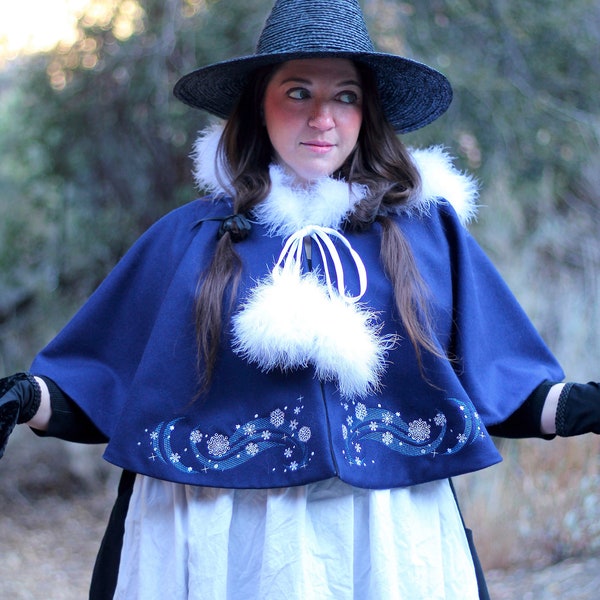 Snowflake Cape - Etsy