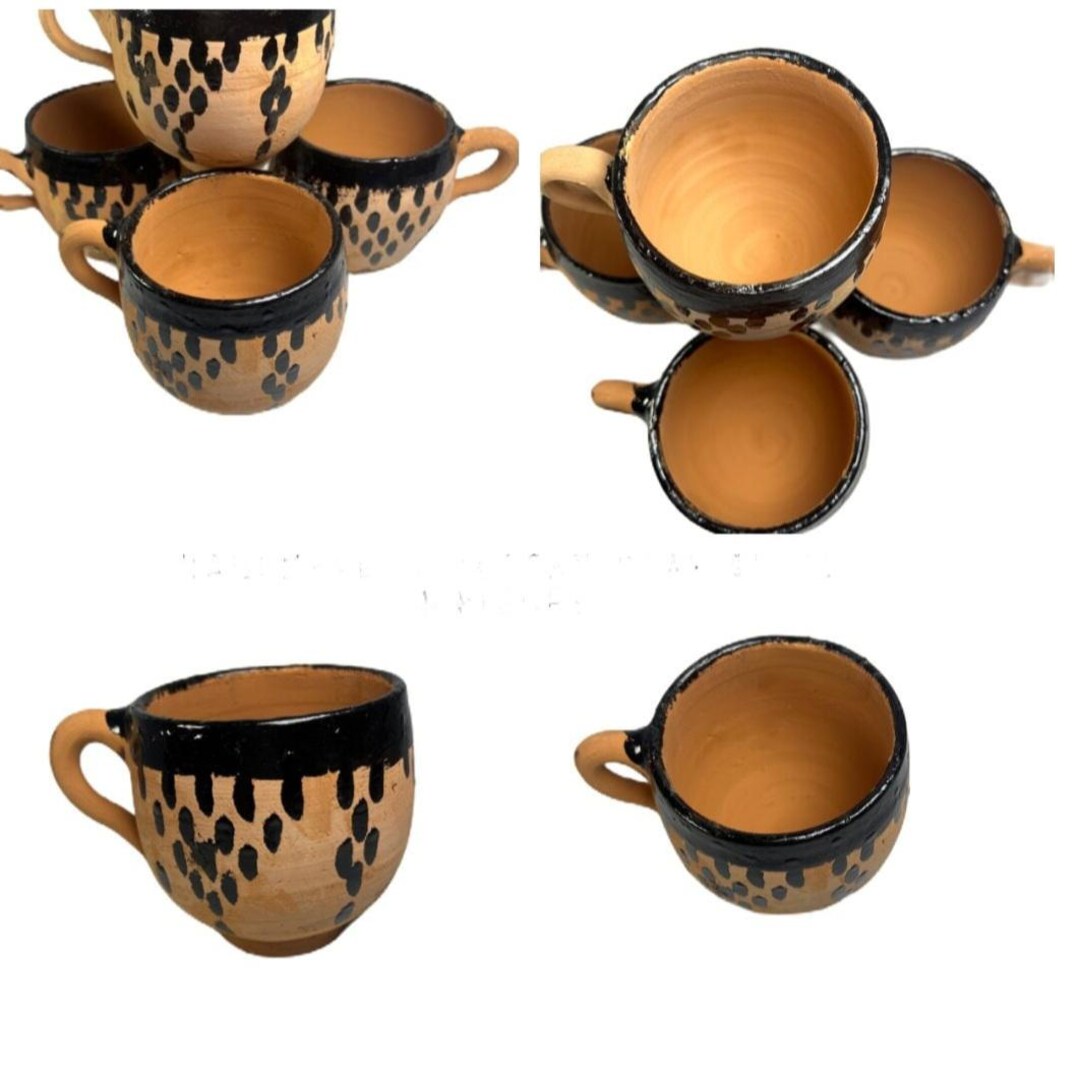 Moroccan Traditional Clay Mug Handcrafted - Etsy