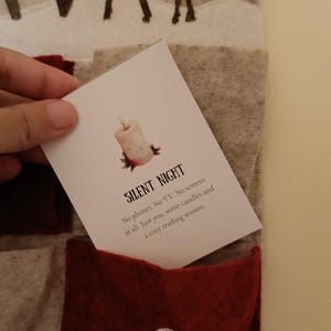 24 Printable Christmas Advent Calendar Activity Cards | Christmas ...