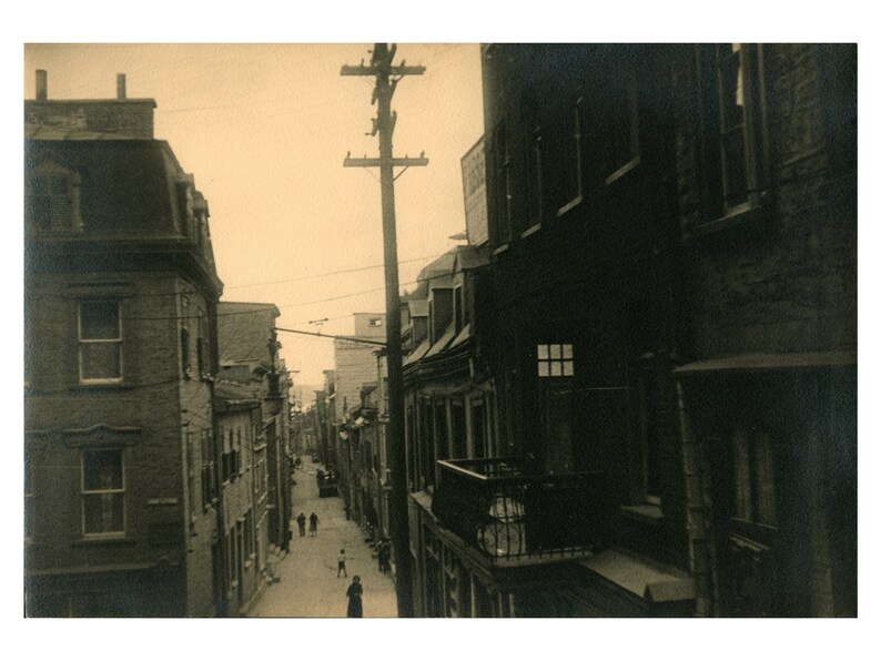 Vintage 1930s Photograph Urban City Street Scene Original - Etsy