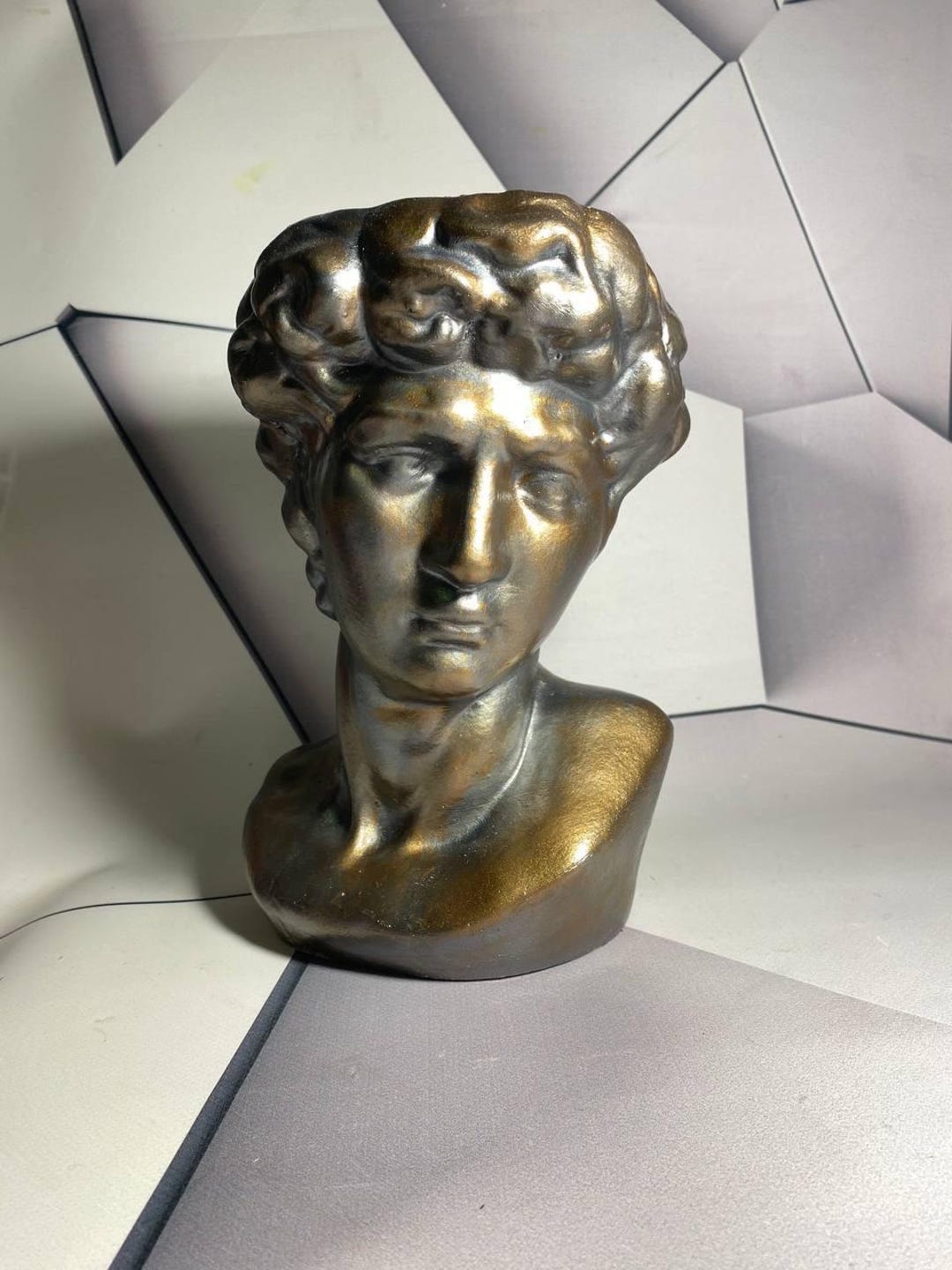 David Bust Plant Pot - Etsy