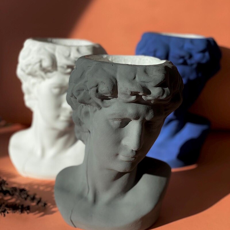 Bust Planter - Etsy