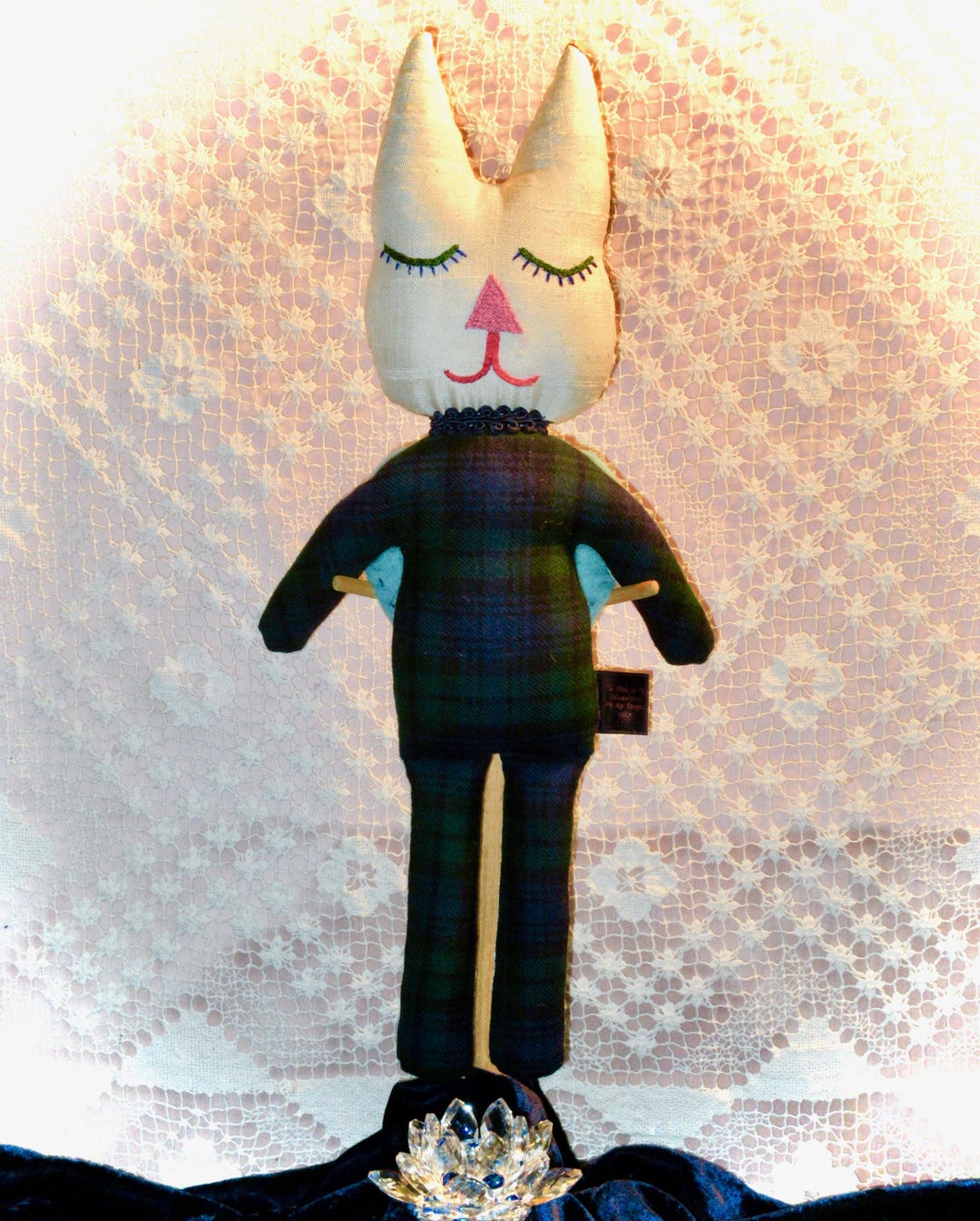 Collectable Keepsake Soft Cat - the Pink~a~nose Guardians First Edition ...