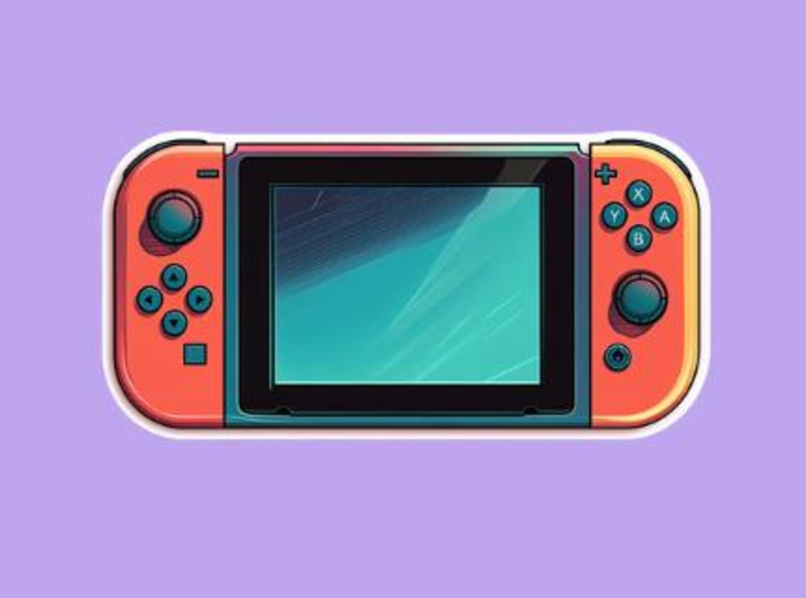 Gaming Sticker Sheet - Retro Arcade, Game Controllers, Pixel Art Hearts ...