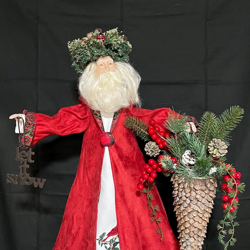 Hand Made Santa Dress - Etsy