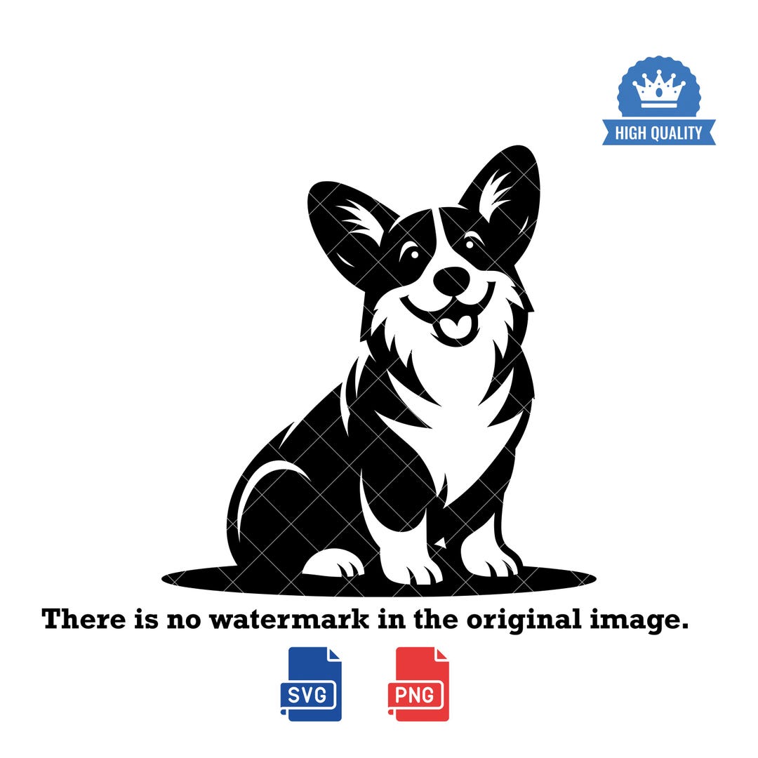 Corgi Svg Png, Corgi Silhouette, Corgi Clipart, Dog Svg, SVG PNG Files ...