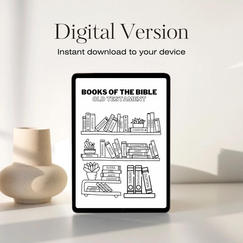 Bible Bookshelf: Old Testament - Etsy